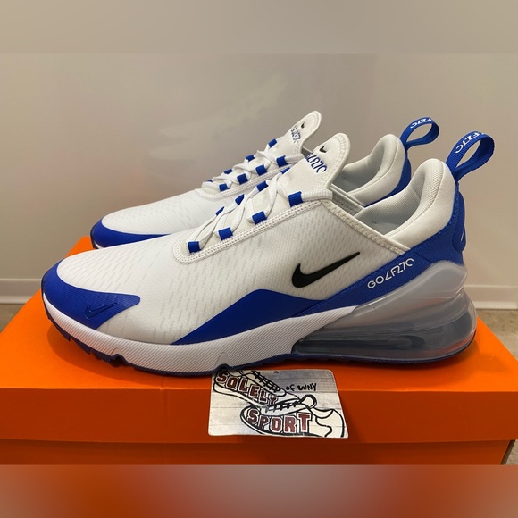 Nike | Shoes | New Nike Air Max 27 Golf Shoes Cleats Spikeless ...